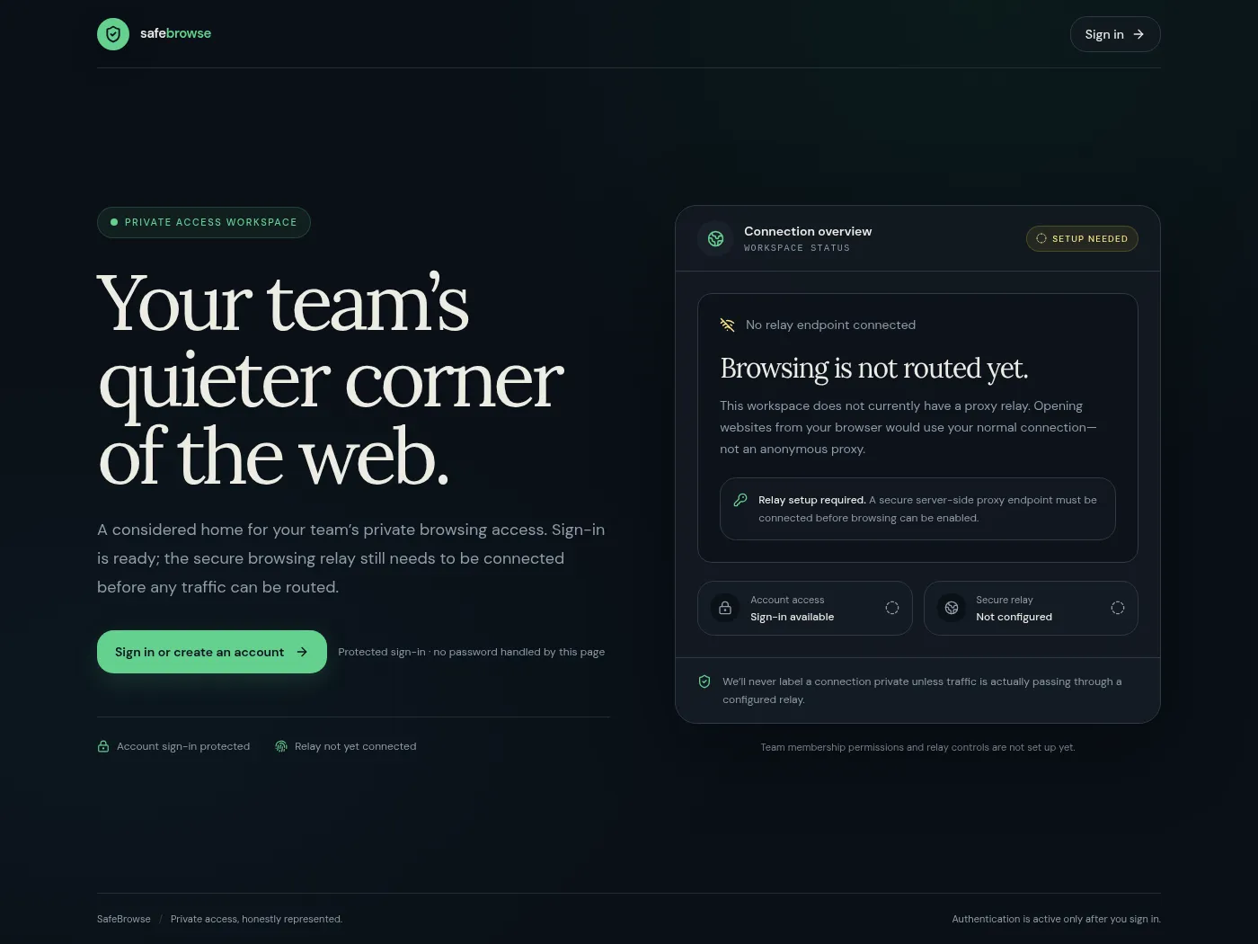 SafeBrowse Proxy Hub