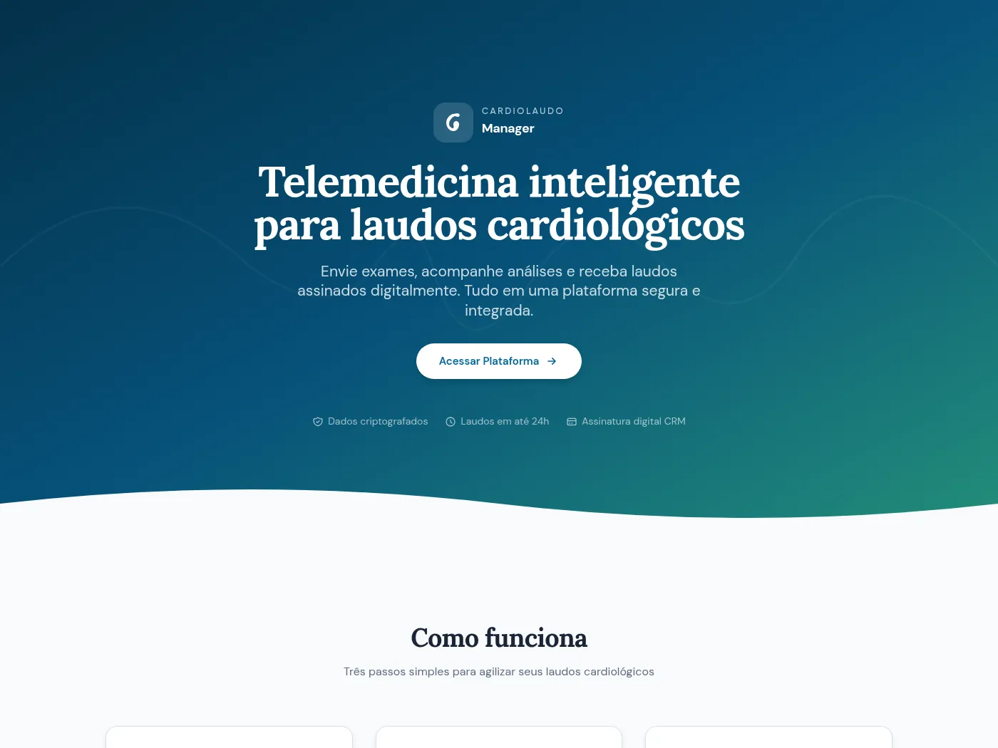 CardioLaudo Manager