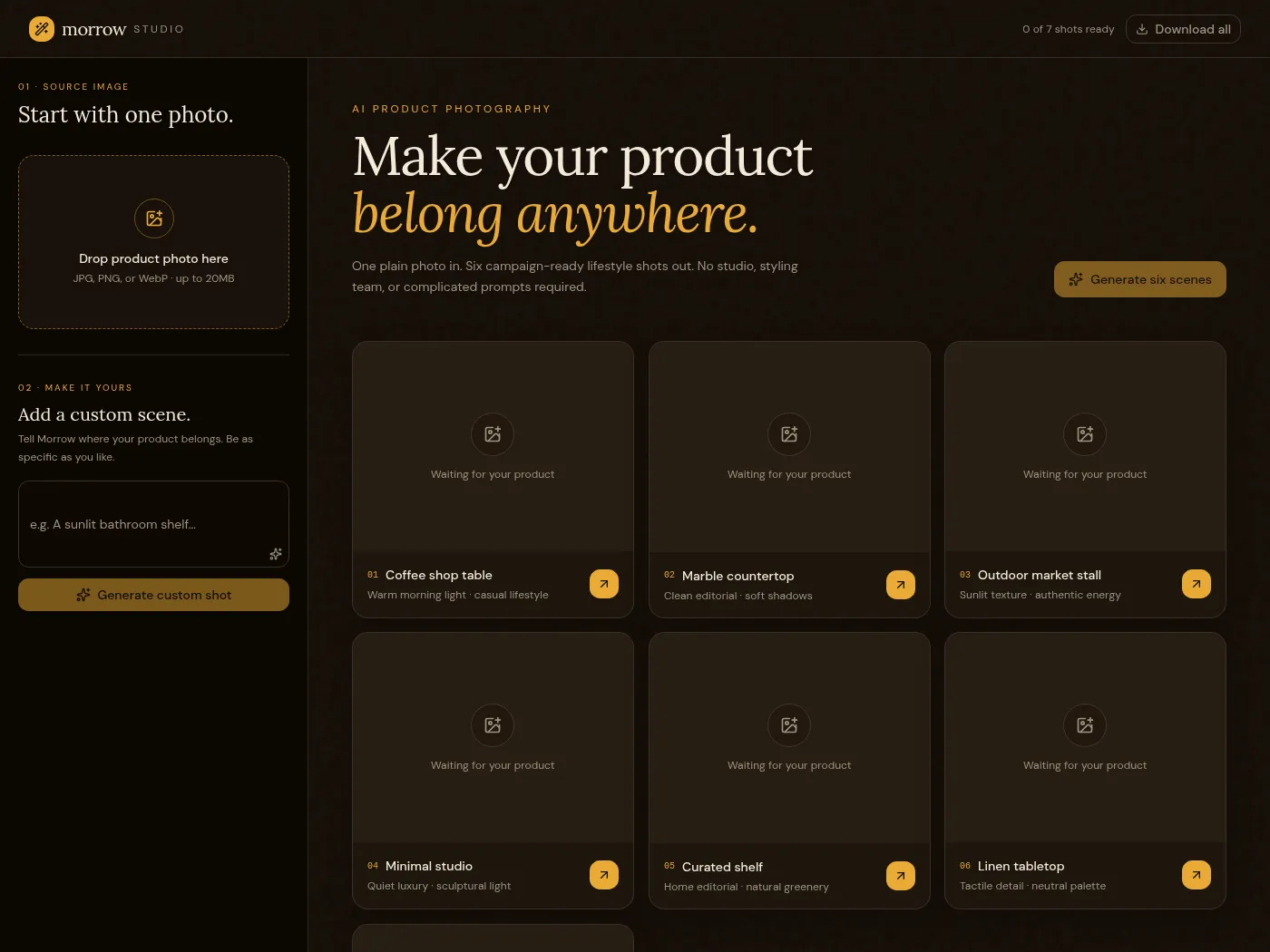 AI Product Photo Studio