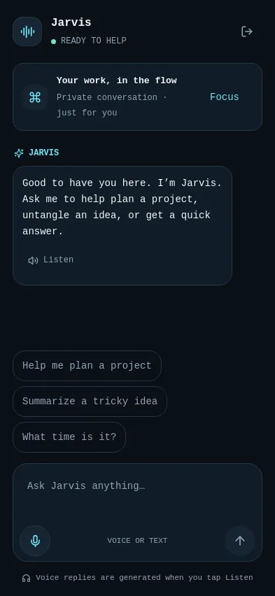Jarvis Voice AI Assistant