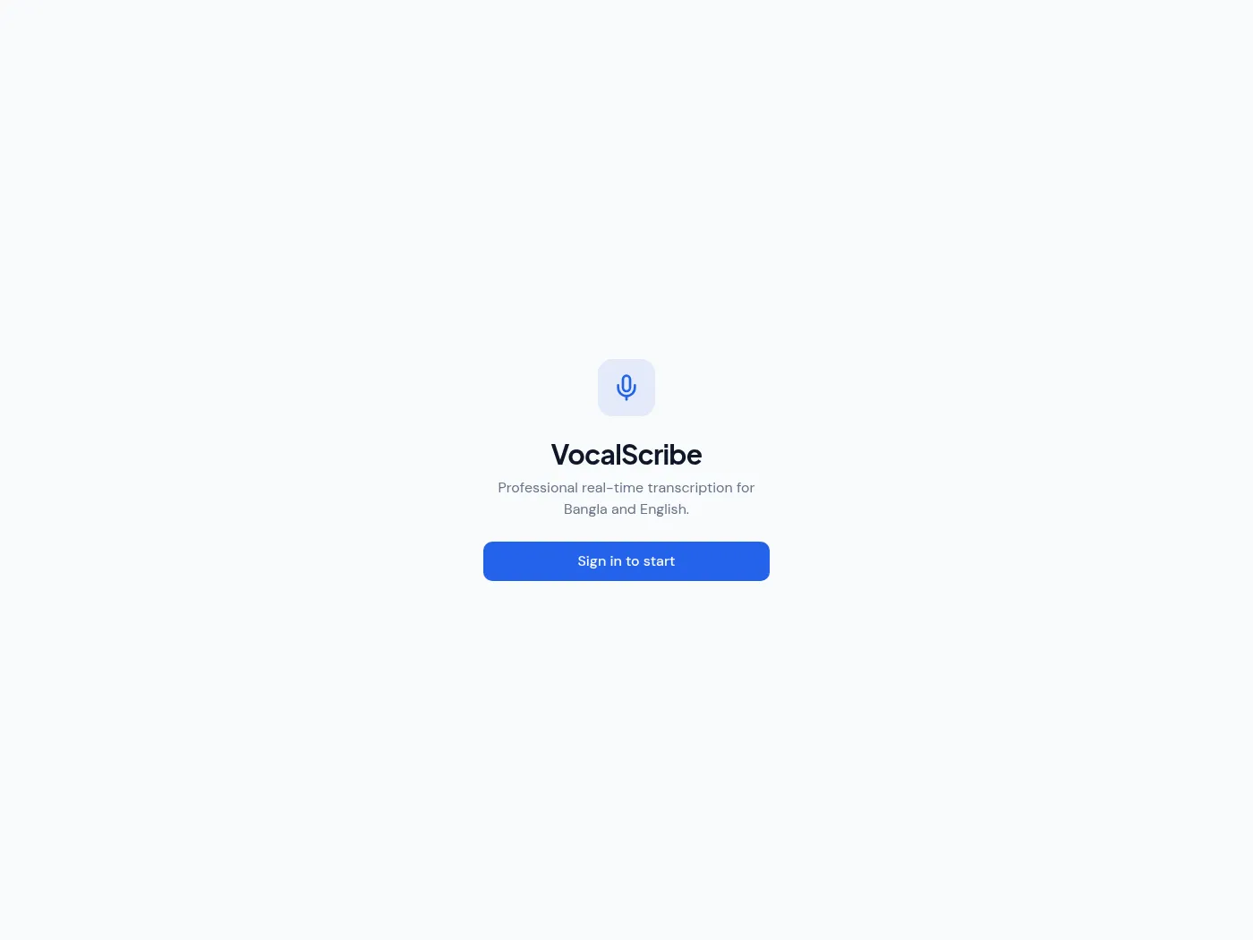 VocalScribe Desktop