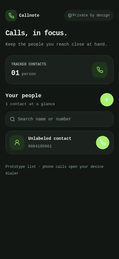 Call Tracker Pro