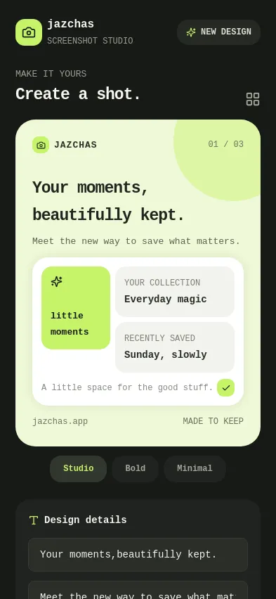 Jazchas Screenshot Maker