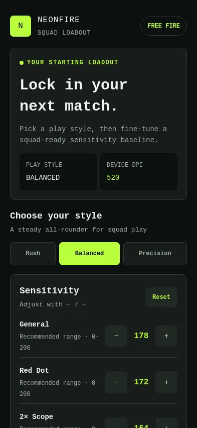 NeonFire Game Booster