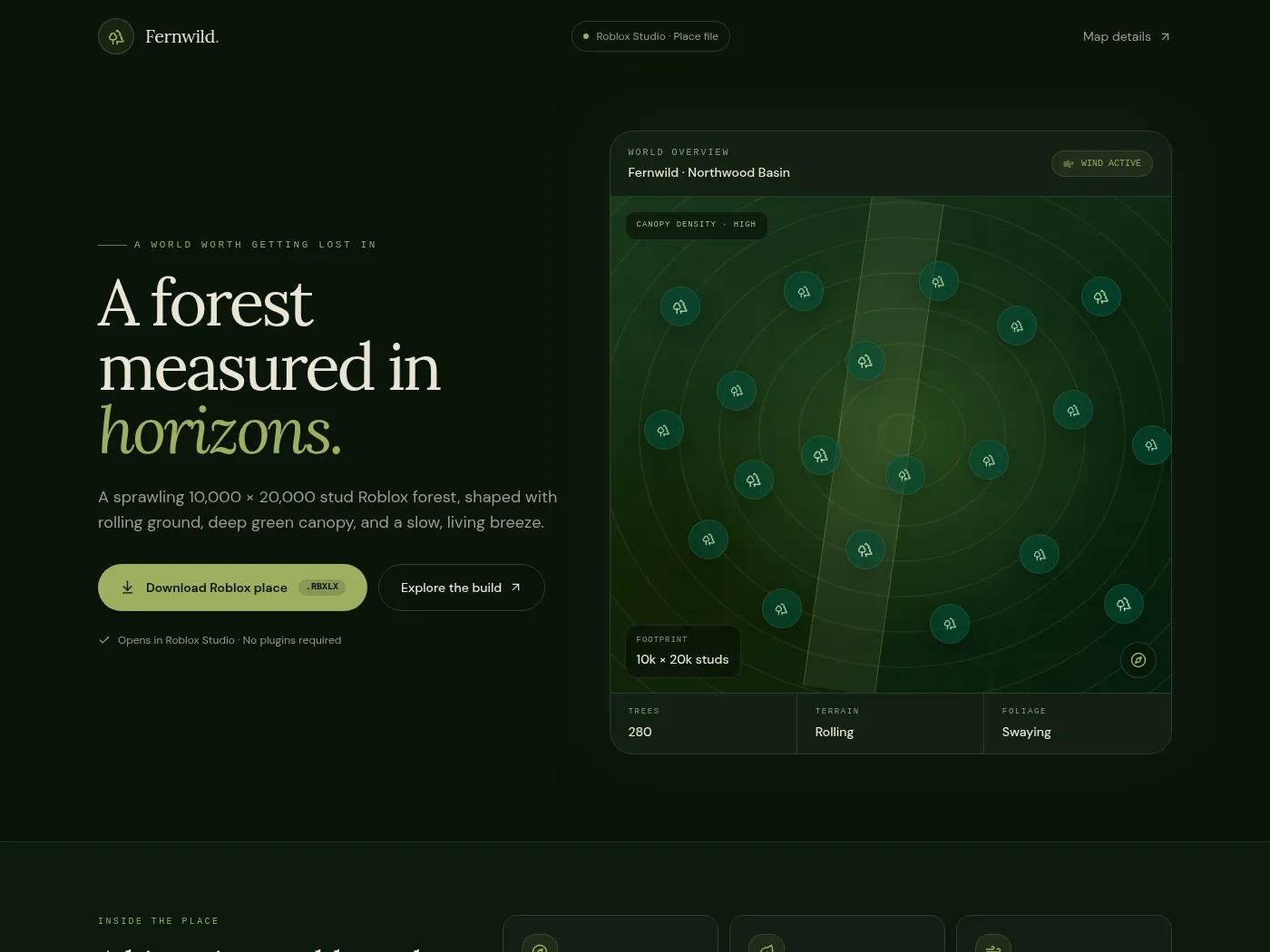 UltraReal Forest Map