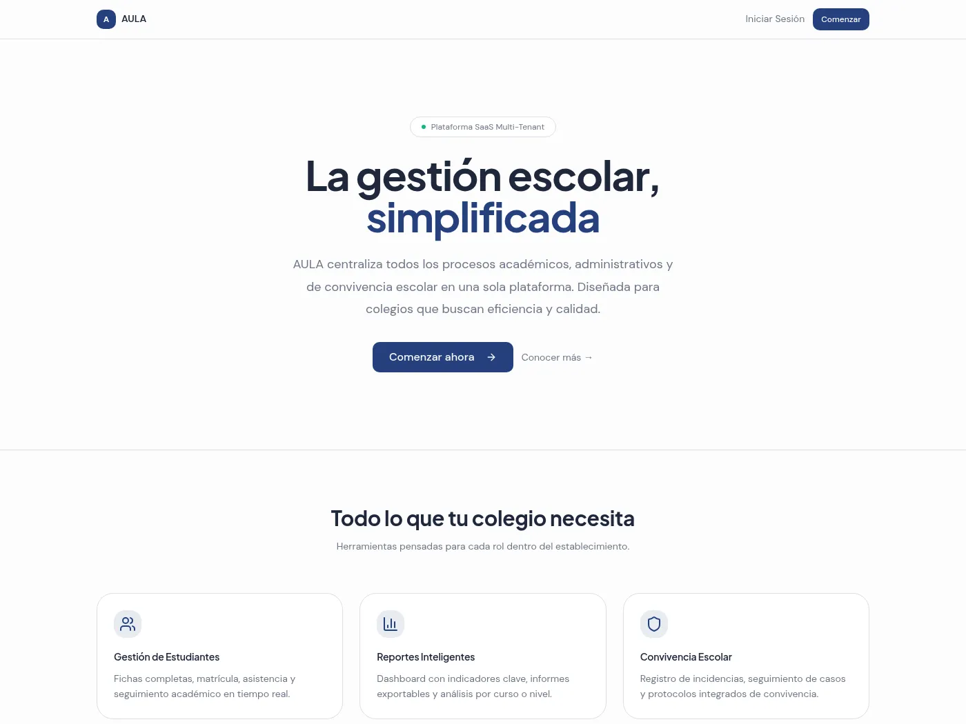 AULA Edu Platform