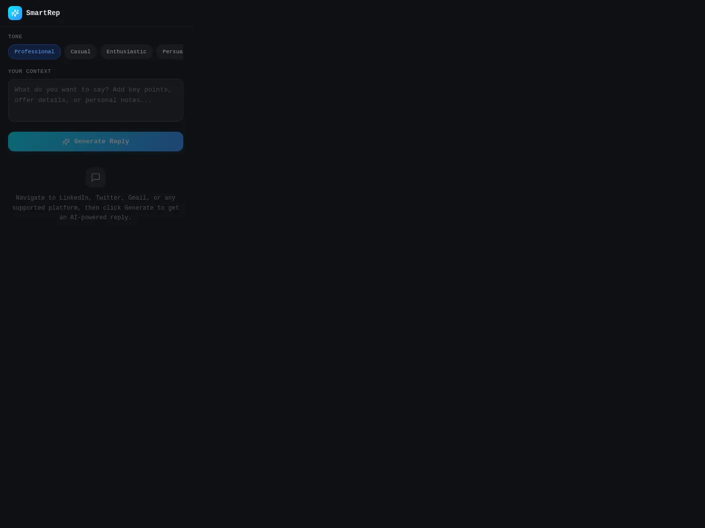 SmartRep AI Co-Pilot