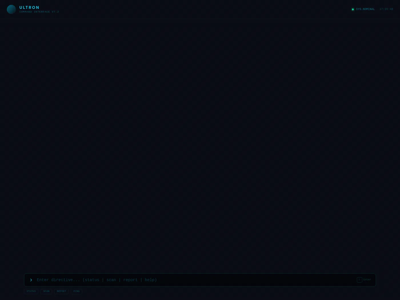 Ultron Dashboard AI
