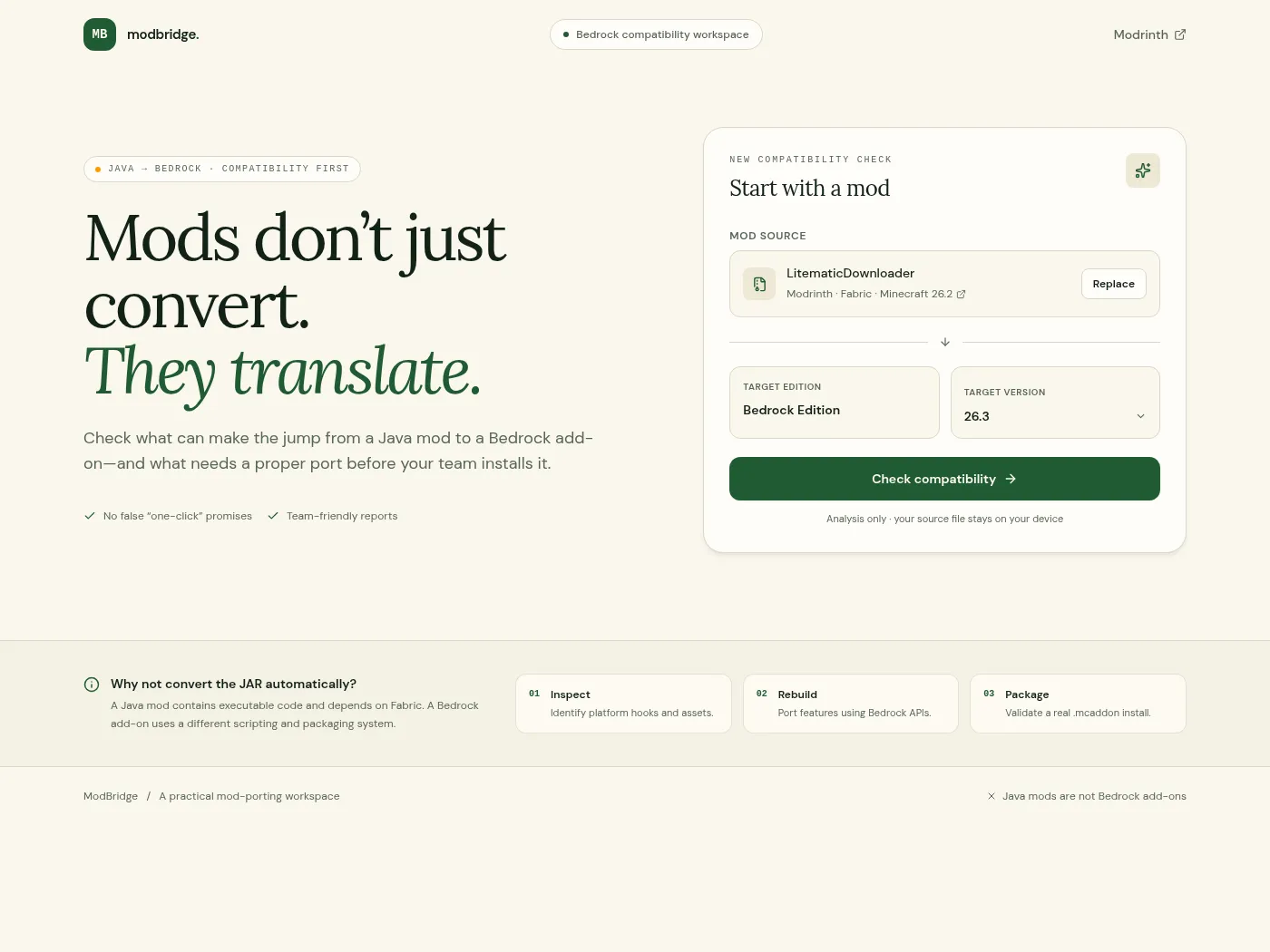 ModBridge Converter