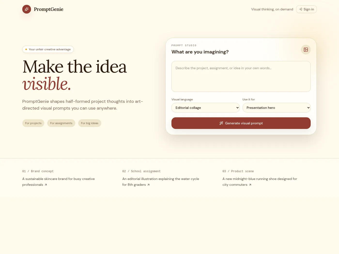 PromptGenie AI Bot