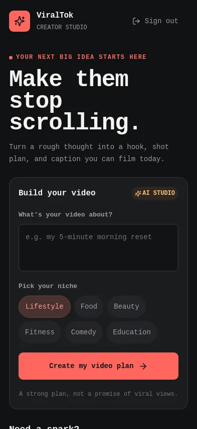 ViralTok Helper