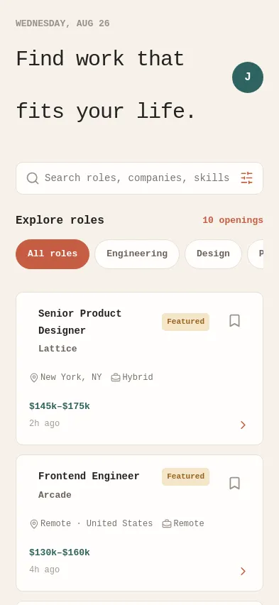JobFinder Mobile