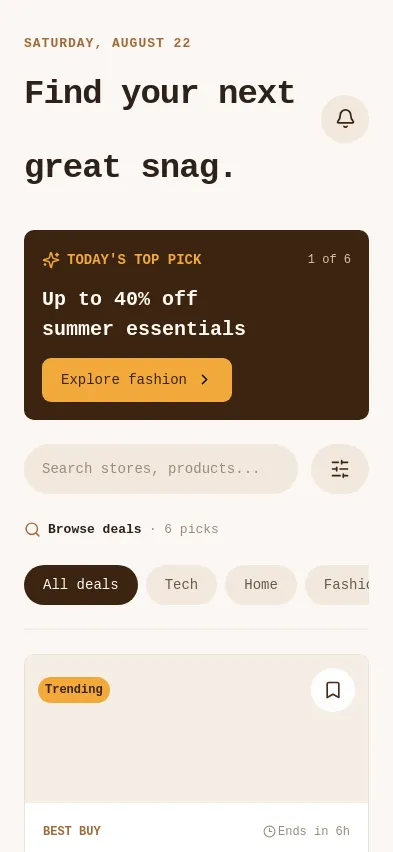 SnagDeals Boost