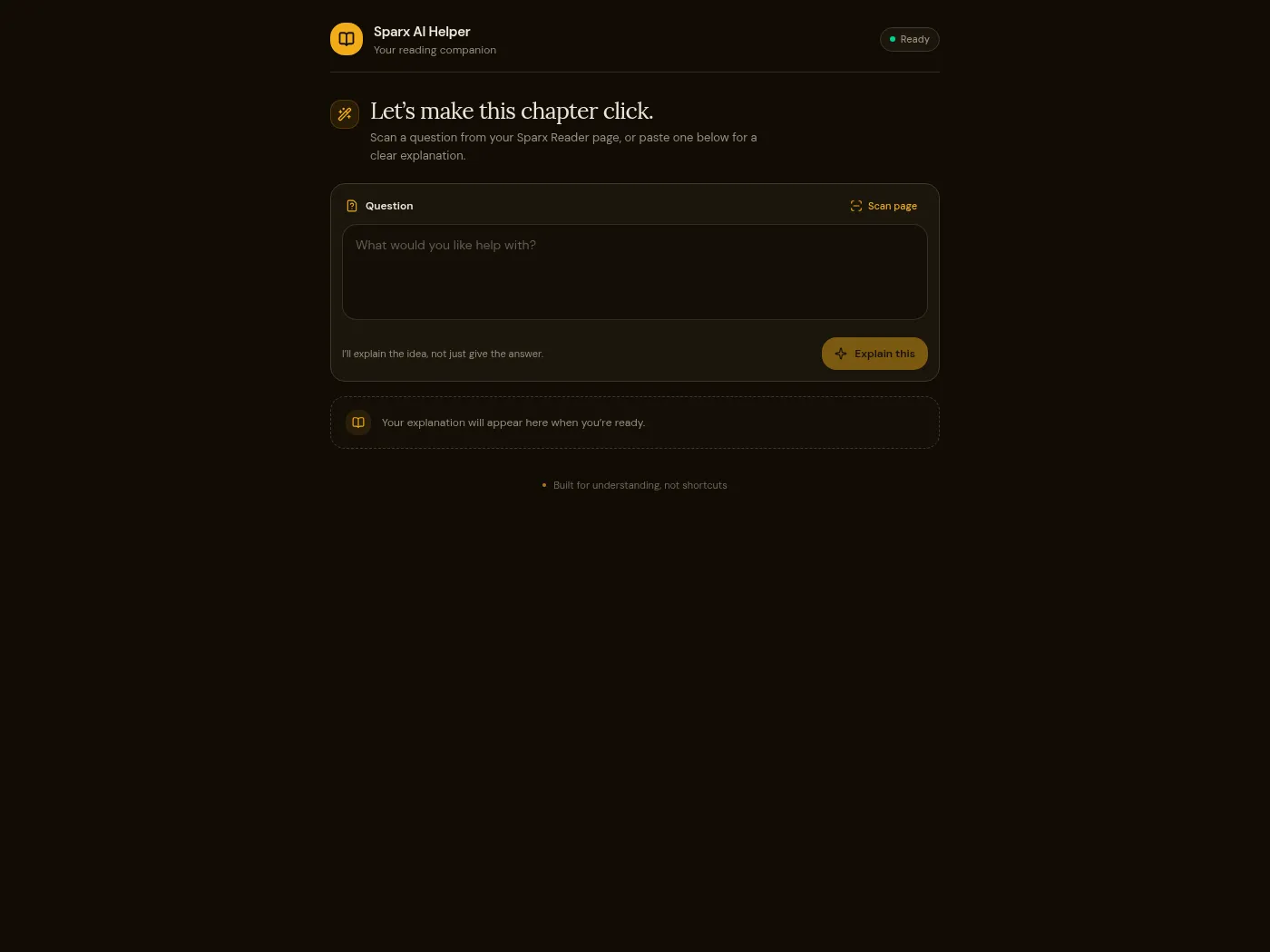 Sparx AI Helper