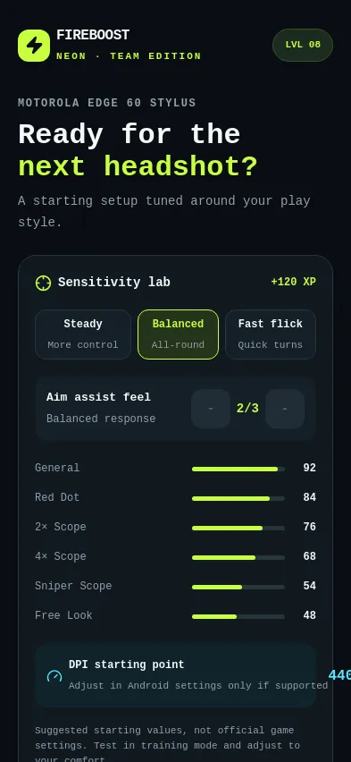 FireBoost Neon