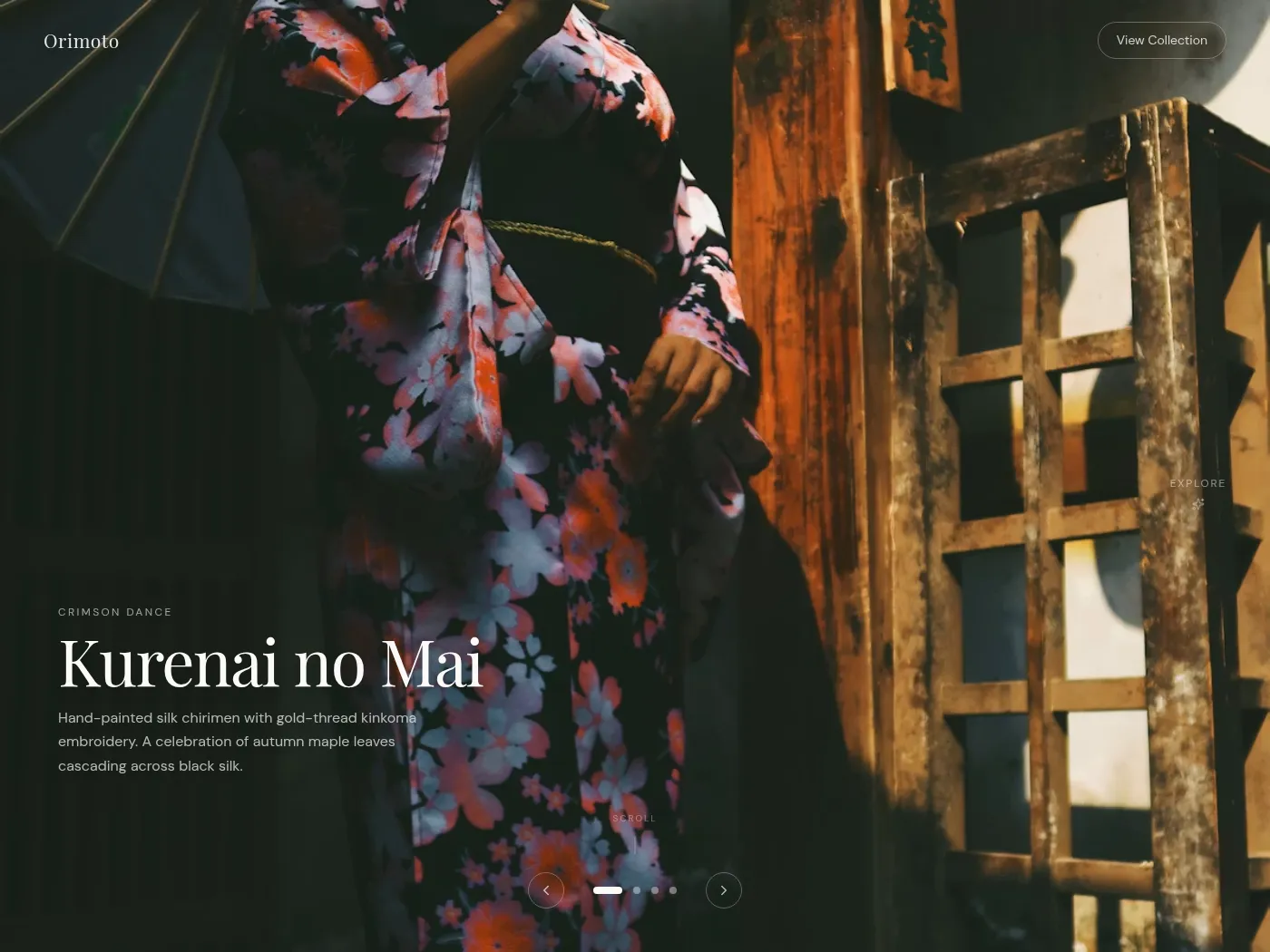 Kimono Animated Shop