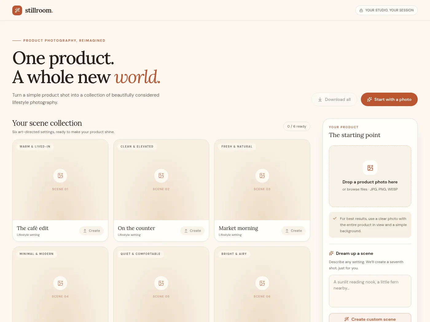 AI Product Photo Studio