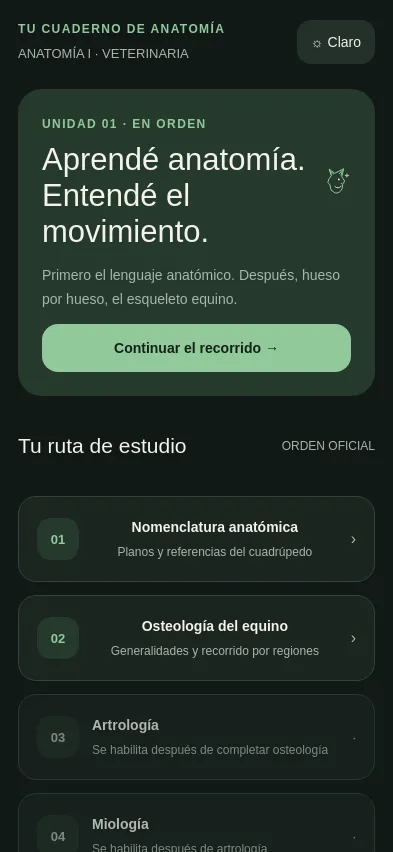 VetAnatomía Go!