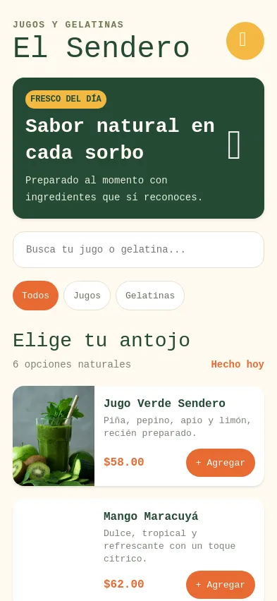El Sendero Juice Shop