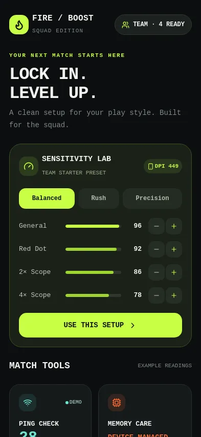 Neon Fire Boost