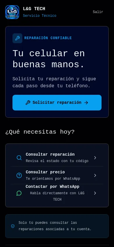 L&G TECH Repair App