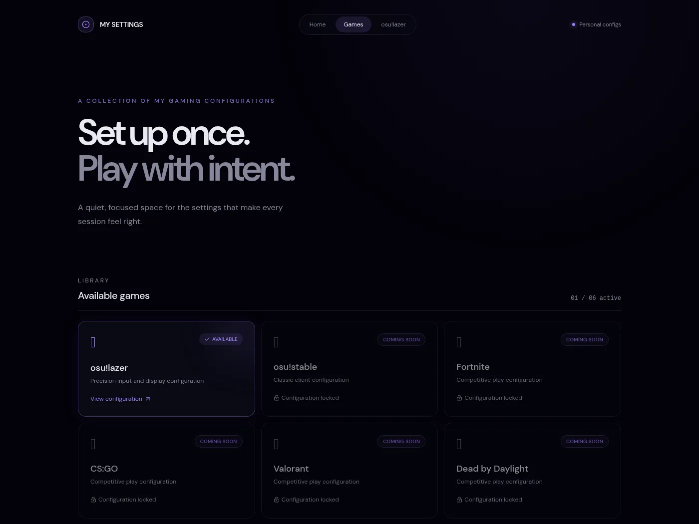 PurpleSettings