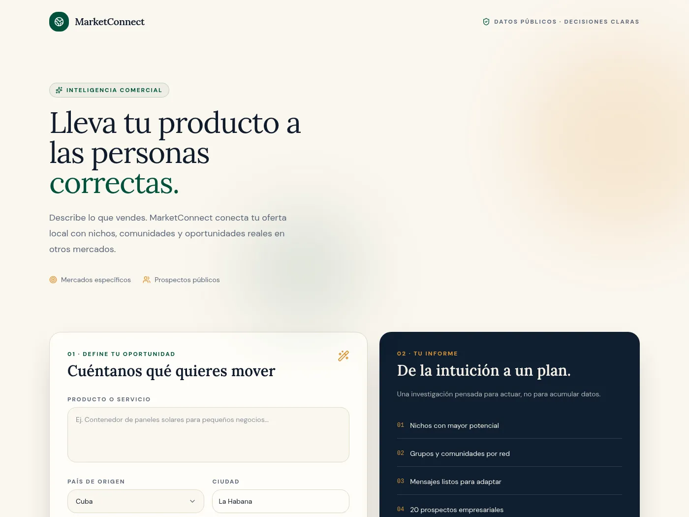 MarketConnect Assistant