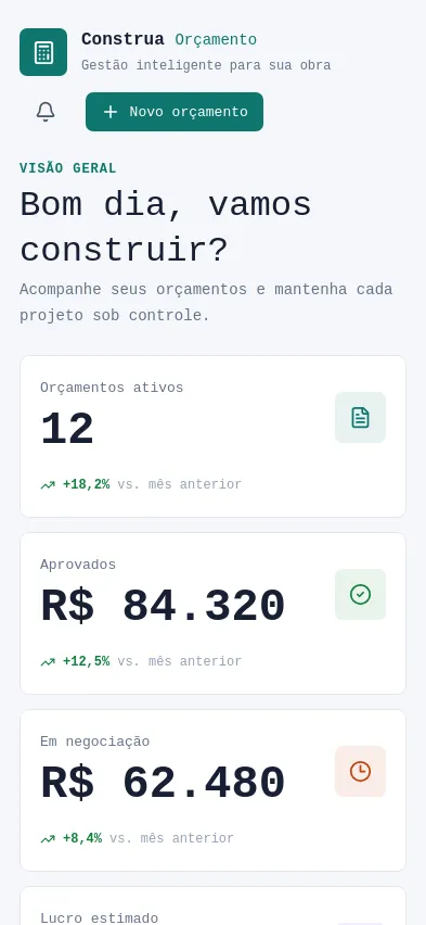 Construa Orçamento Pro