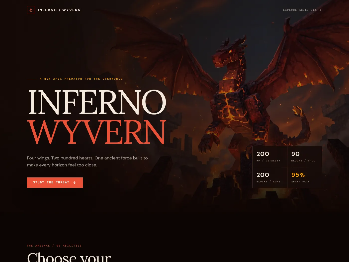 Inferno Wyvern Mod