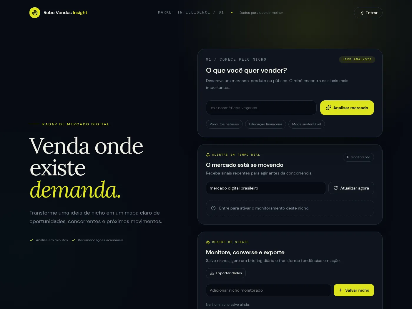 Robo Vendas Insight
