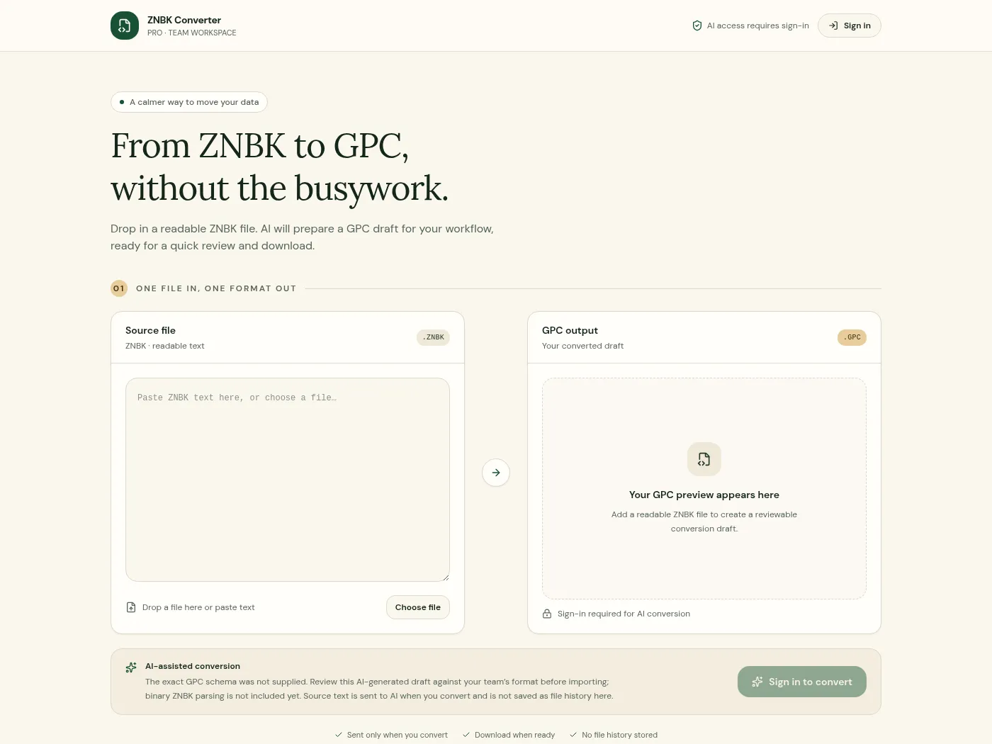 ZNBK Converter Pro
