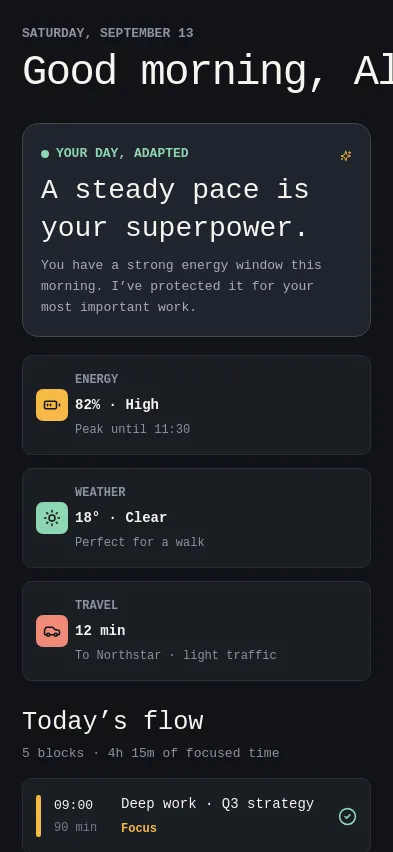 AI-Dynamic Calendar