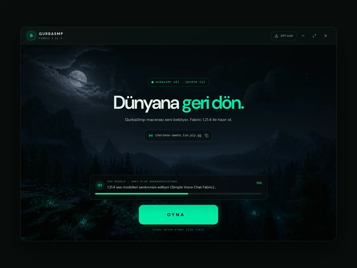 GurbaSmp Launcher Template