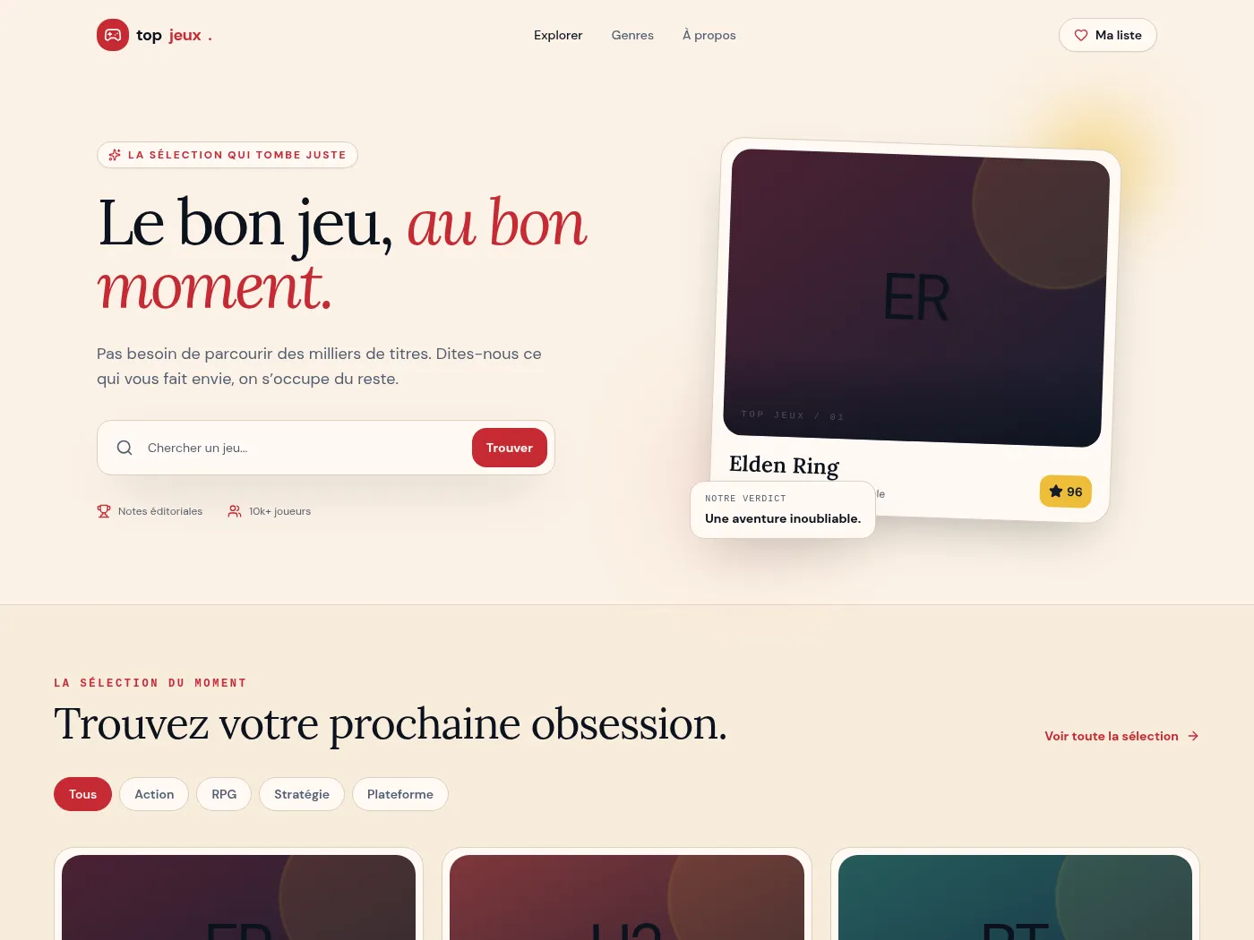 Top Jeux Hub