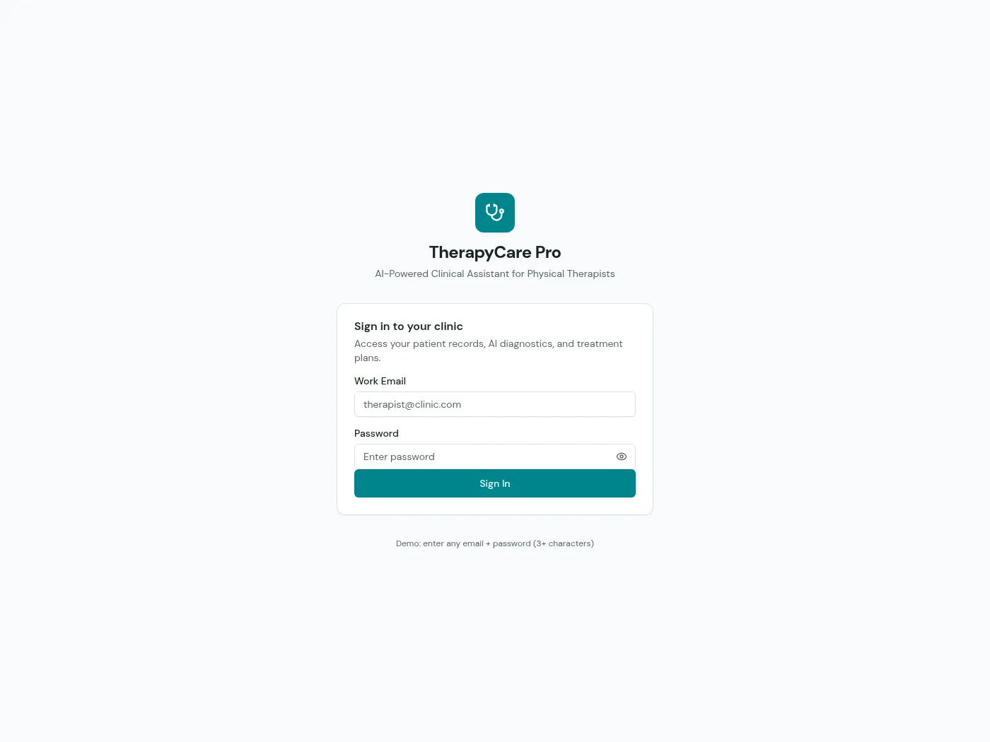 TherapyCare Pro Suite
