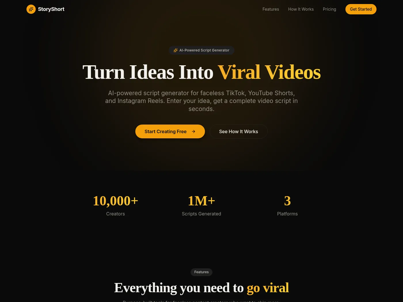 StoryShort AI Rebuild