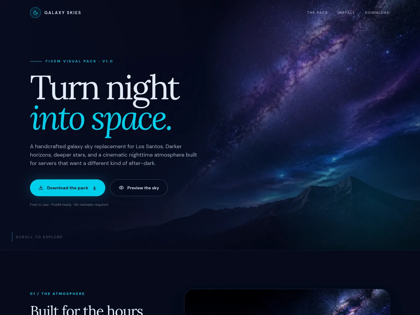 Galaxy Skies FiveM Pack