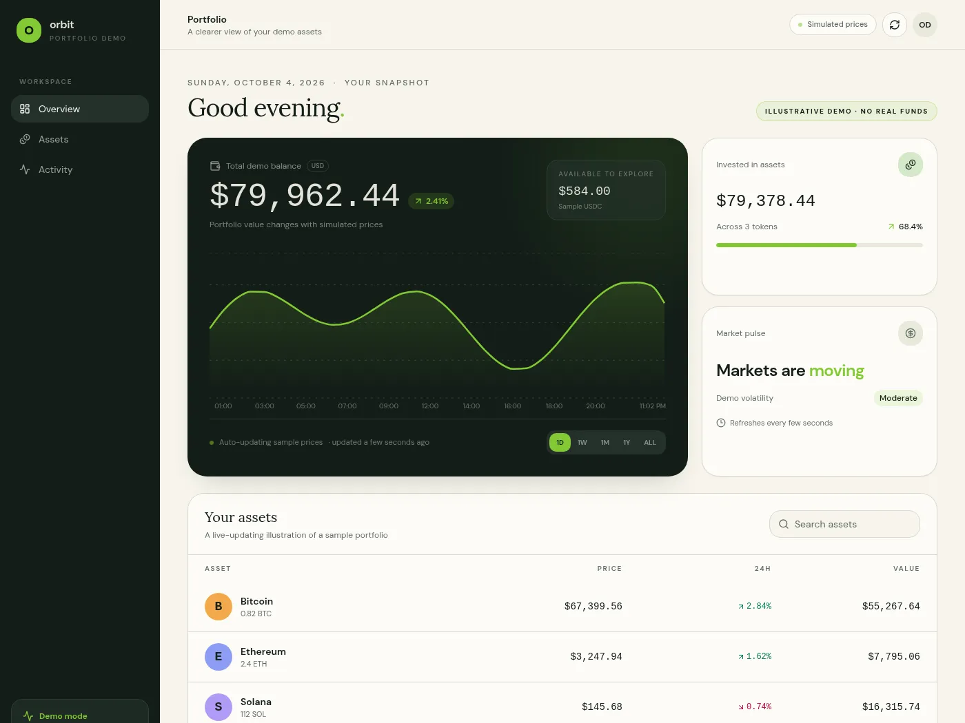 Phantom Wallet Simulator