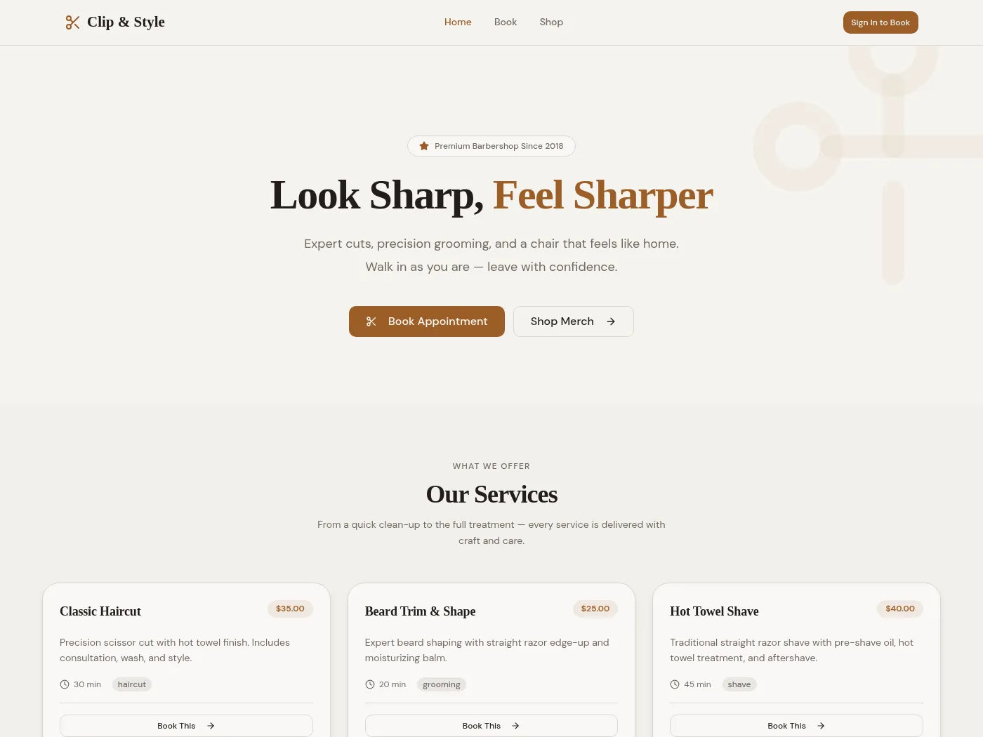 Clip & Style Hub