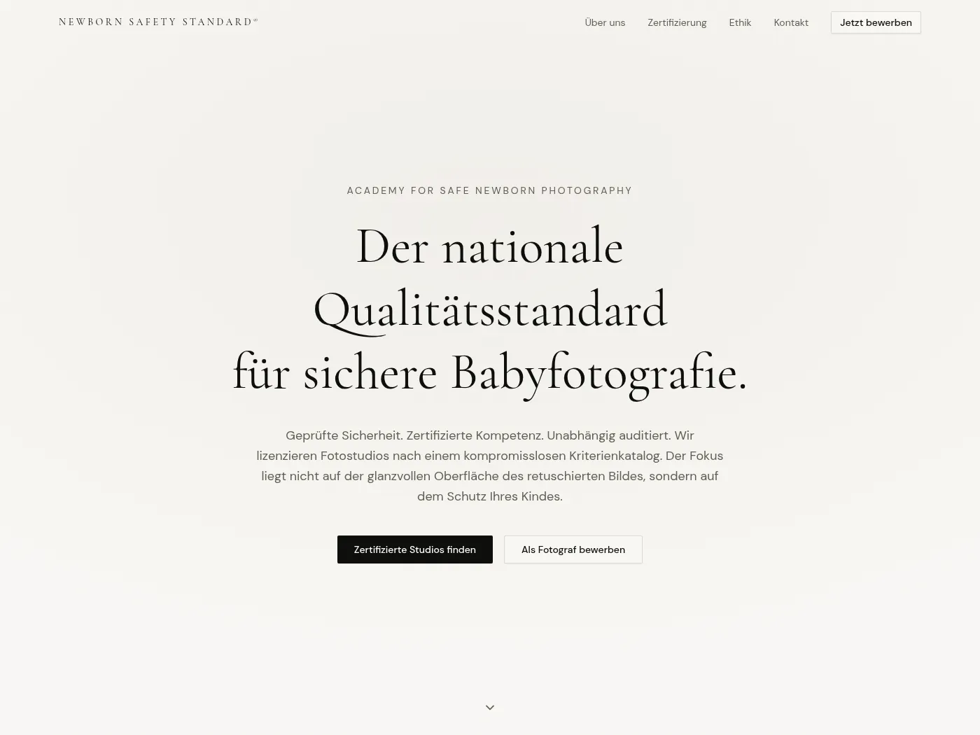 Newborn Safety Standard