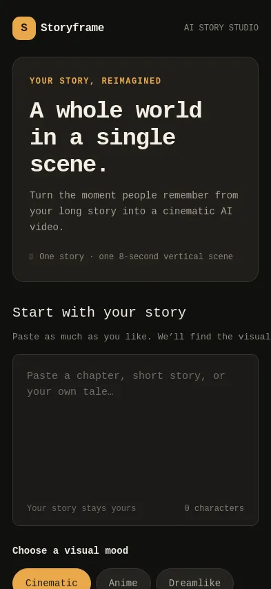 StoryStream AI Video