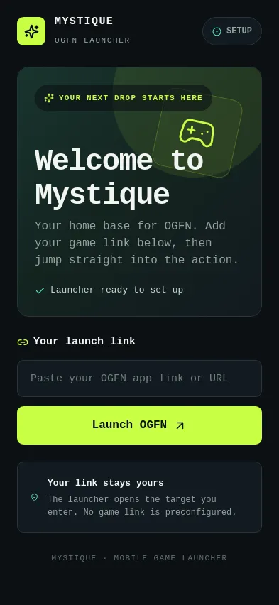 Mystique OGFN Launcher
