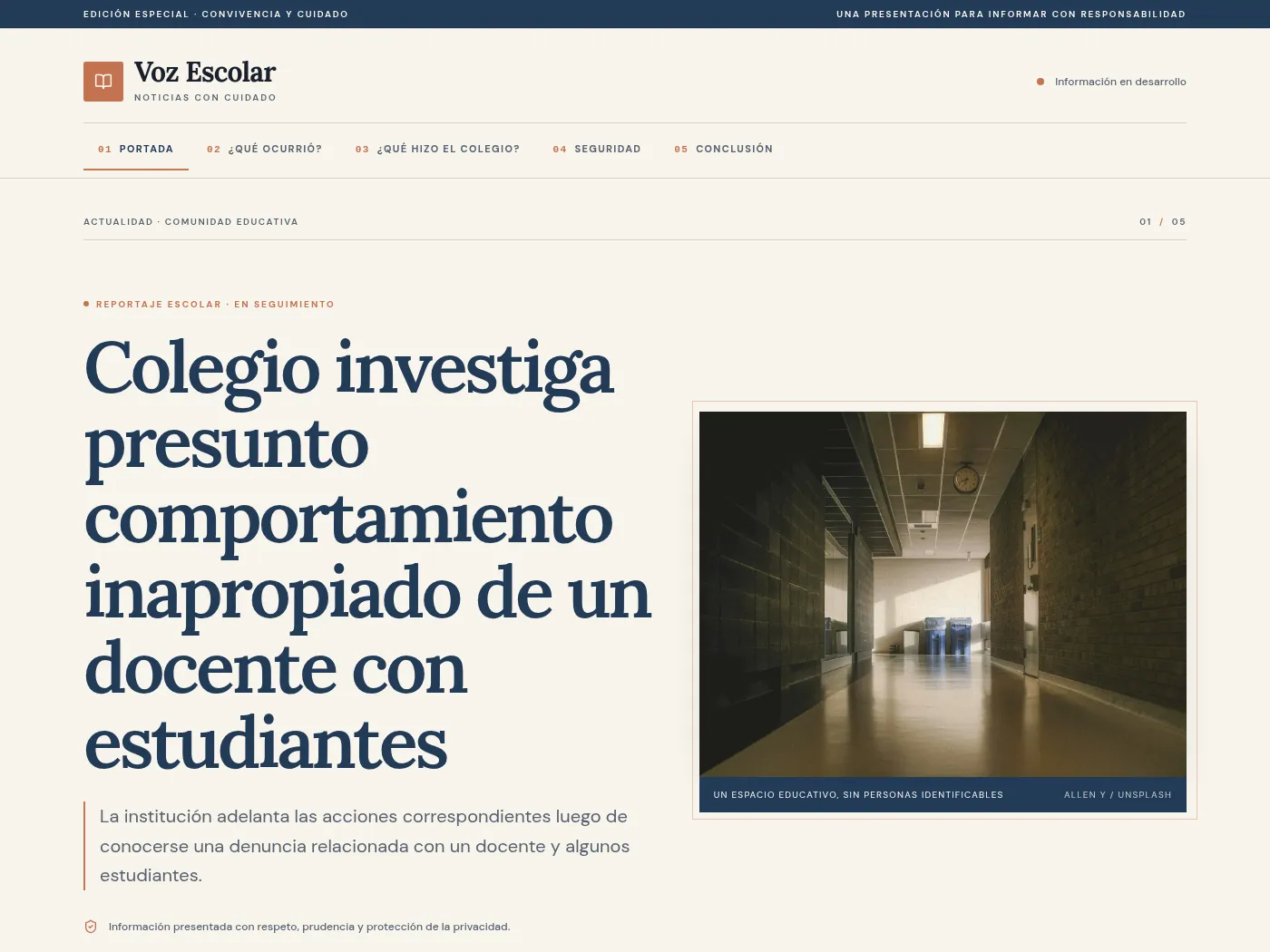 School News Portal