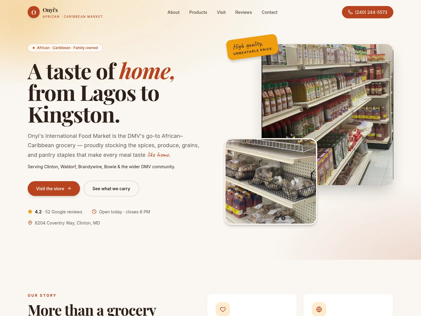 Onyis Market Web Portal