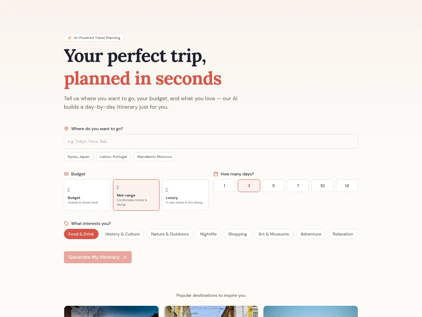 Smart Travel Planner