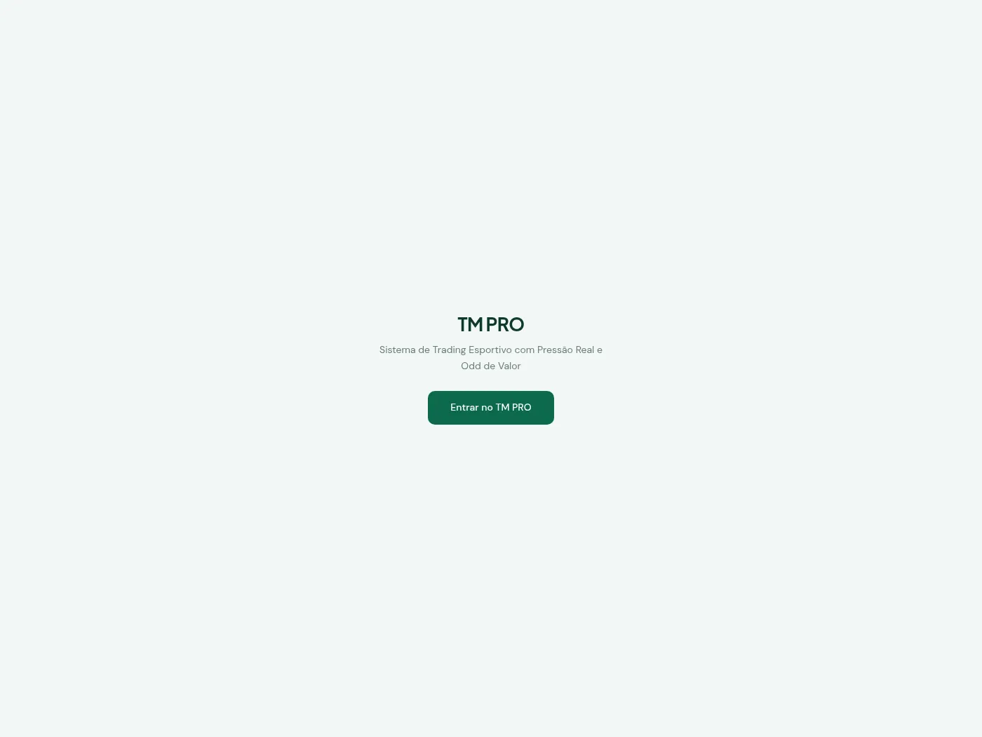 TM PRO Trading Platform