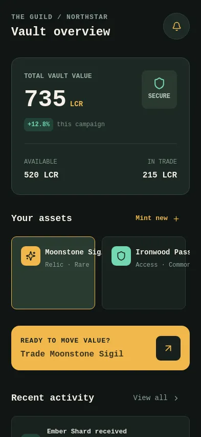 LARP Digital Wallet