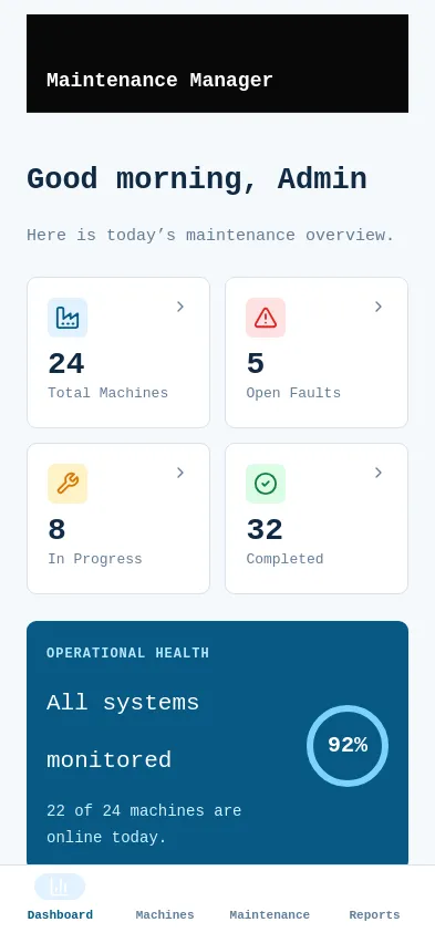 Maintenance App Pro