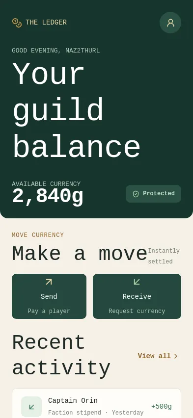LARP Wallet Mobile