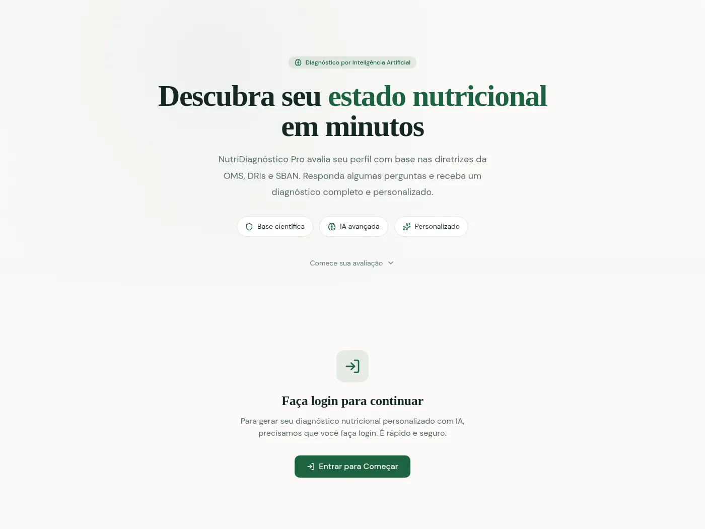 NutriDiagnóstico Pro